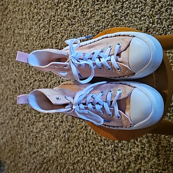 Converse | Shoes | Converse Chuck Friendship Bracelet Pink Hightop ...